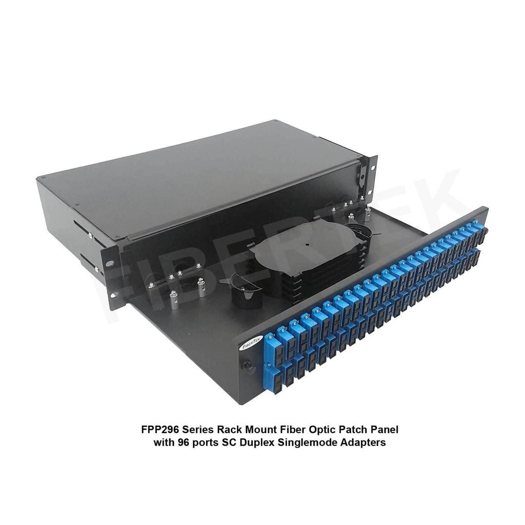 Rack Mount Fiber Patch Panels — FiberTek Fiber Shop