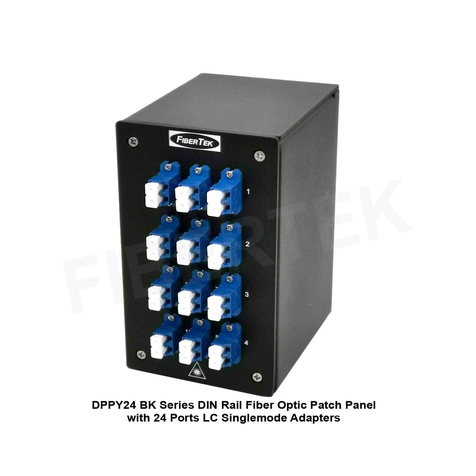 DIN Rail Mount Fiber Patch Panels — FiberTek Fiber Shop