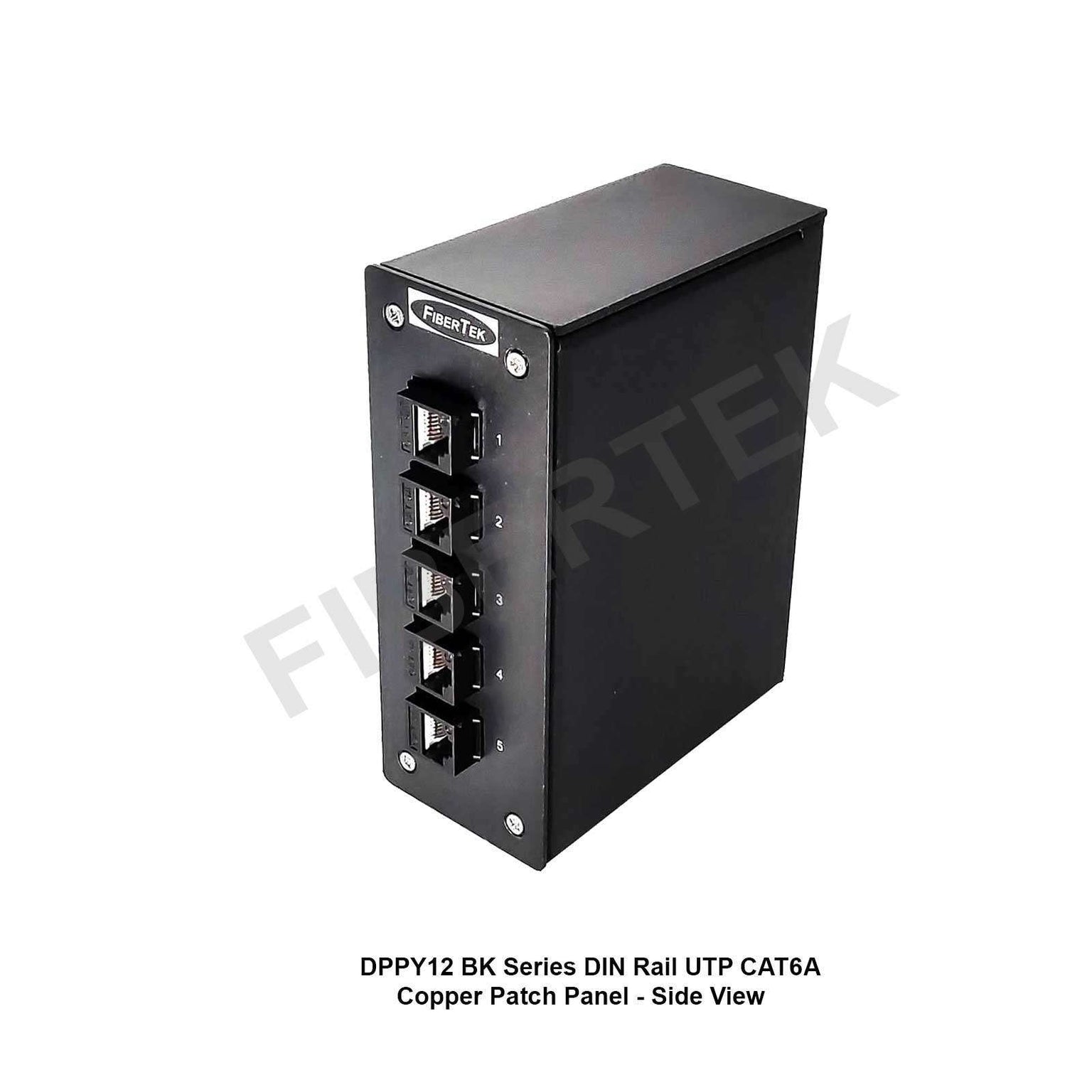 DIN Rail Mount Fiber Patch Panels — FiberTek Fiber Shop