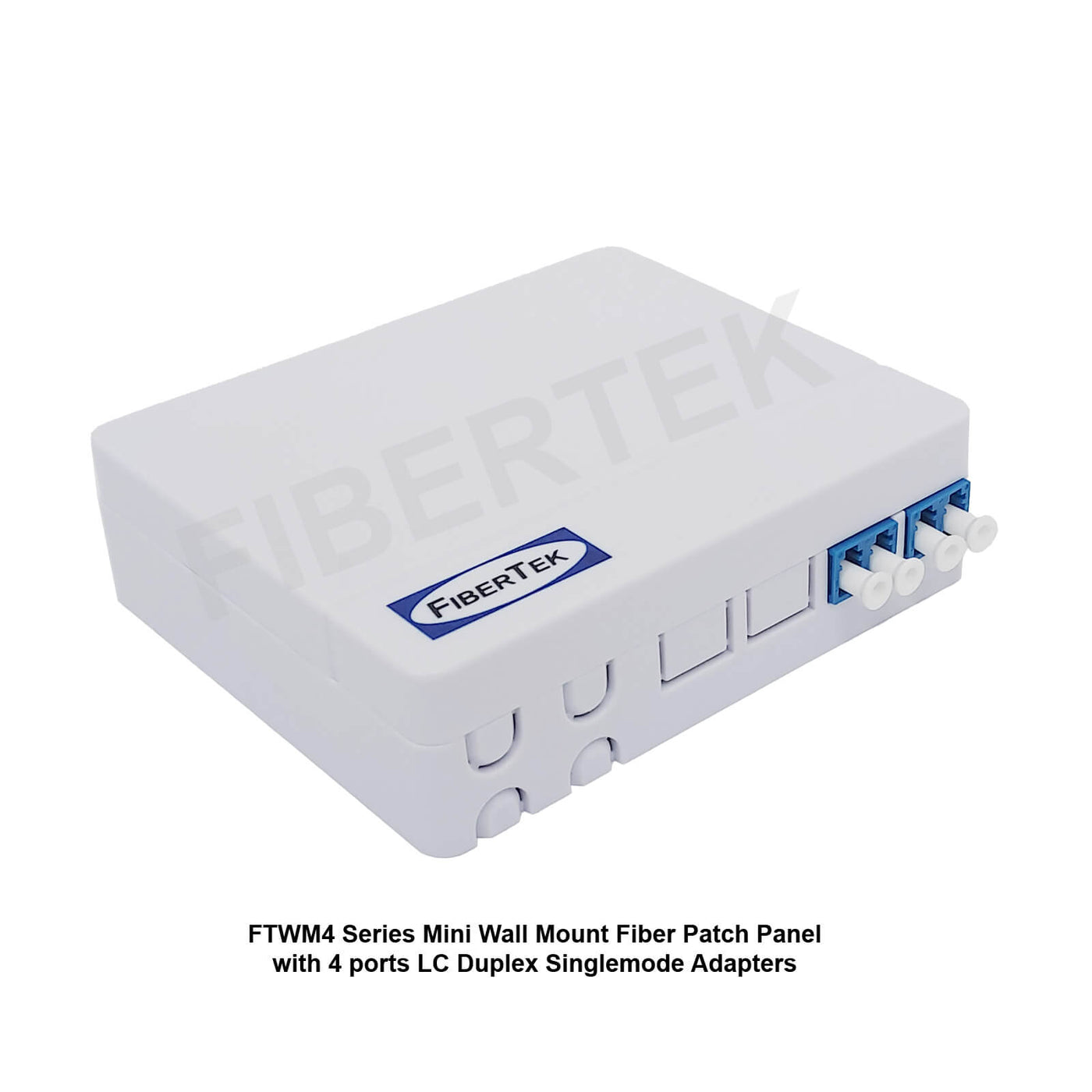FTWM4 Series Mini Wall Mount Fiber Optic Patch Panel 4 ports with LC ...