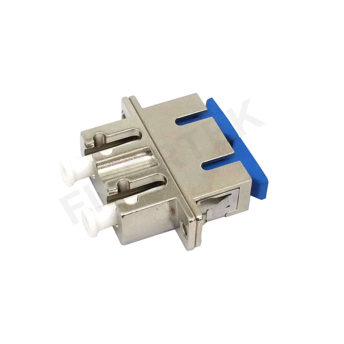 LC to SC Duplex Singlemode Hybrid Fiber Optic Adapter — FiberTek Fiber Shop